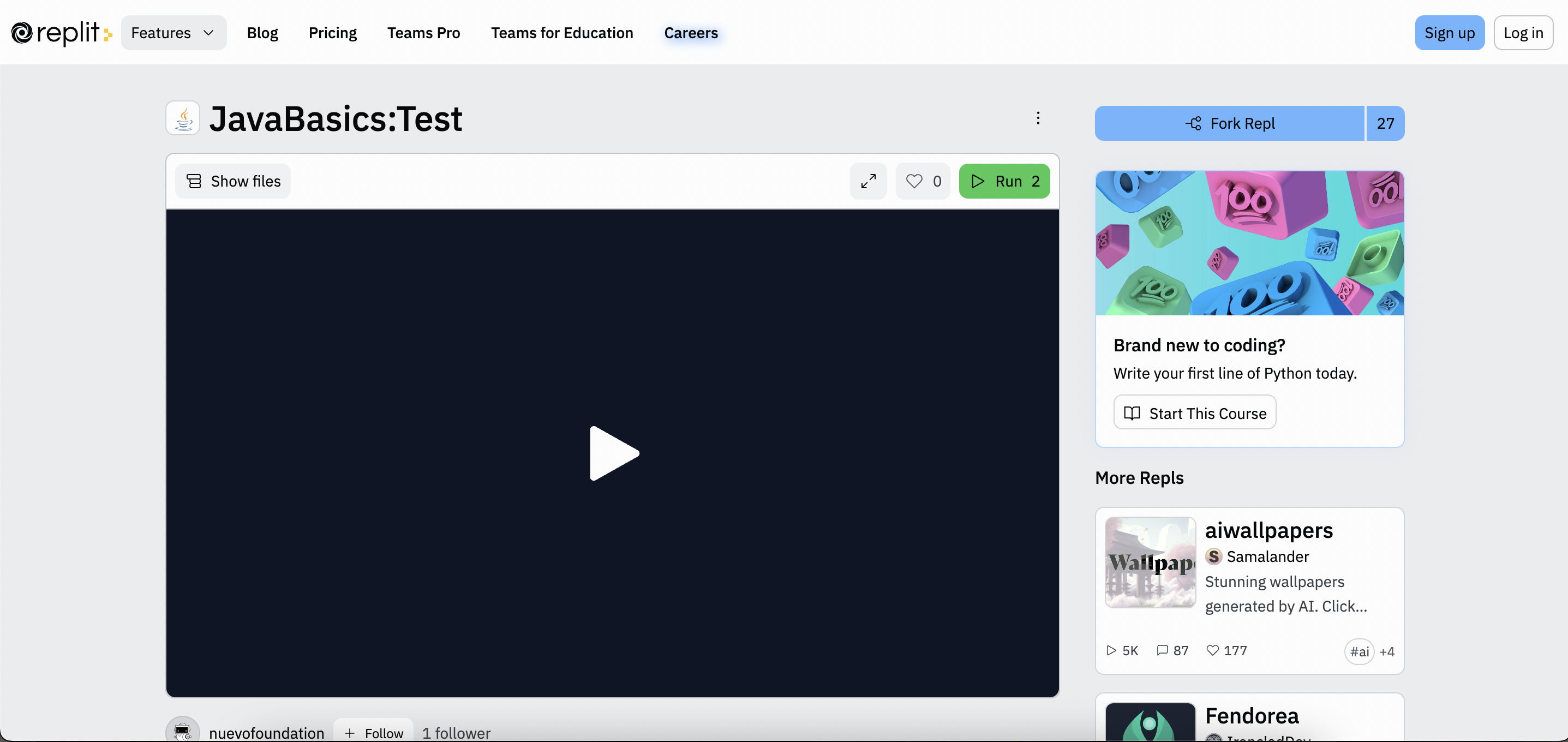 Nuevo Foundation Workshops